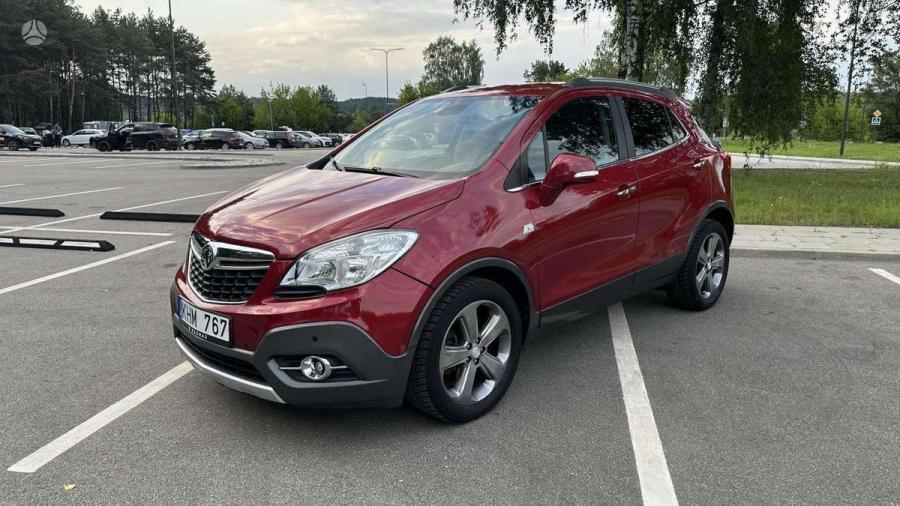 Красный Опель Mokka 2014 в Каунас, объемом двигателя 1.40 л и пробегом 138 тыс. км за 6610 €, фото 3 на AUTOMOTO.COM.LV