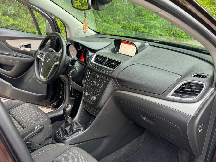 Красный Опель Mokka 2014 в Утена, объемом двигателя 1.69 л и пробегом 247 тыс. км за 5800 €, фото 15 на AUTOMOTO.COM.LV