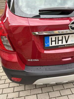 Sarkans Opel Mokka 2014 Viļņa, ar dzinēja tilpumu 1.60 L un nobraukumu 179 tūkst. km par 6500 €, foto 4 vietnē AUTOMOTO.COM.LV