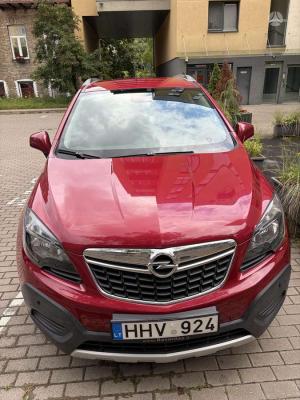 Sarkans Opel Mokka 2014 Viļņa, ar dzinēja tilpumu 1.60 L un nobraukumu 179 tūkst. km par 6500 €, foto 7 vietnē AUTOMOTO.COM.LV