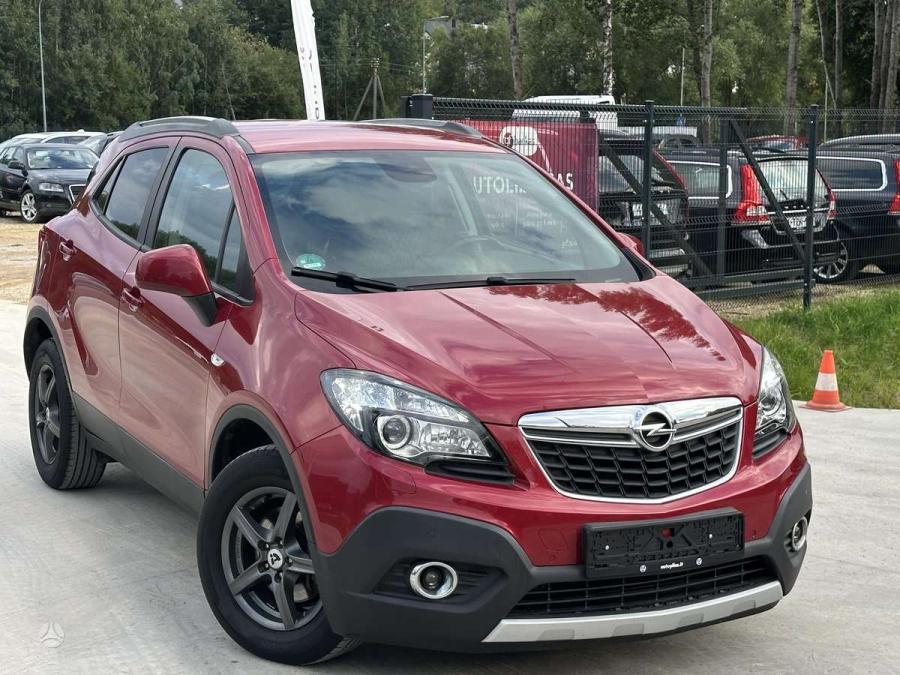 Красный Опель Mokka 2014 в Алитус, объемом двигателя 1.69 л и пробегом 201 тыс. км за 7350 €, фото 1 на AUTOMOTO.COM.LV