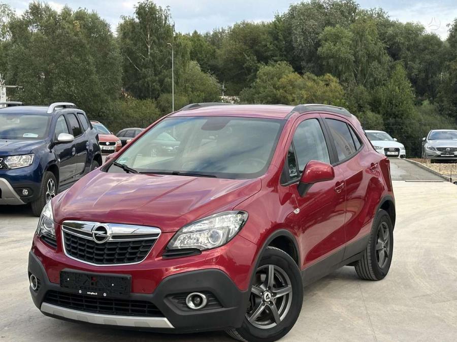 Красный Опель Mokka 2014 в Алитус, объемом двигателя 1.69 л и пробегом 201 тыс. км за 7350 €, фото 3 на AUTOMOTO.COM.LV