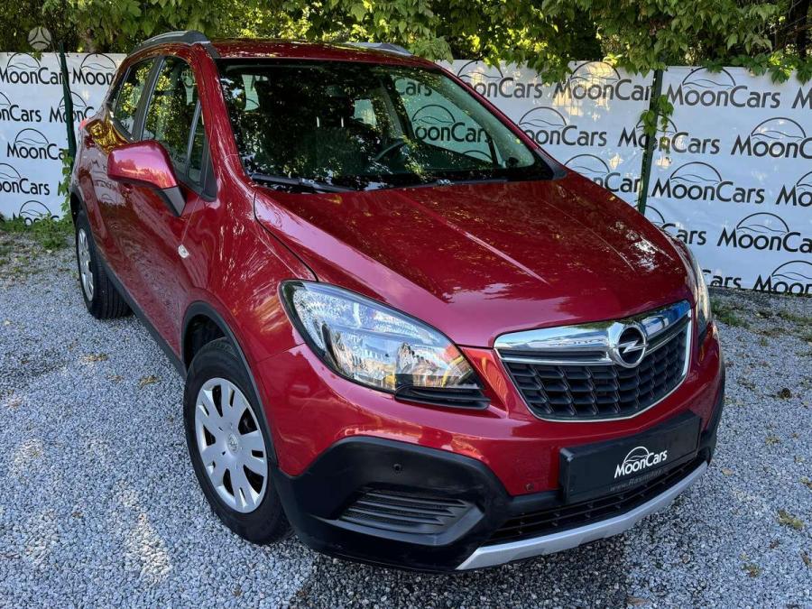 Sarkans Opel Mokka 2014 Viļņa, ar dzinēja tilpumu 1.60 L un nobraukumu 179 tūkst. km par 6200 €, foto 5 vietnē AUTOMOTO.COM.LV