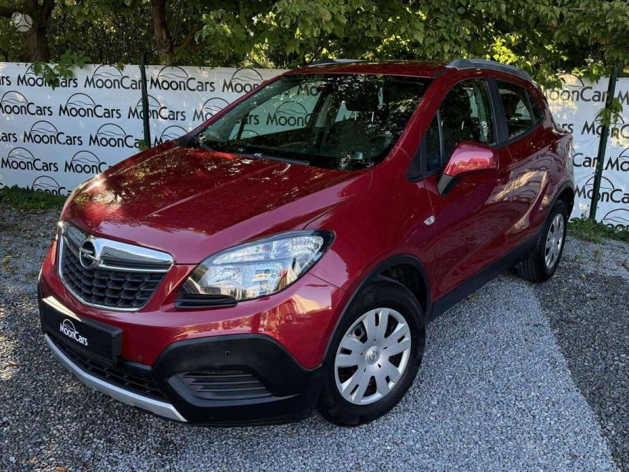 Красный Опель Mokka 2014 в Вильнюс, объемом двигателя 1.60 л и пробегом 179 тыс. км за 6200 €, фото 1 на AUTOMOTO.COM.LV
