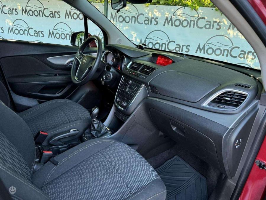 Красный Опель Mokka 2014 в Вильнюс, объемом двигателя 1.60 л и пробегом 179 тыс. км за 6200 €, фото 14 на AUTOMOTO.COM.LV