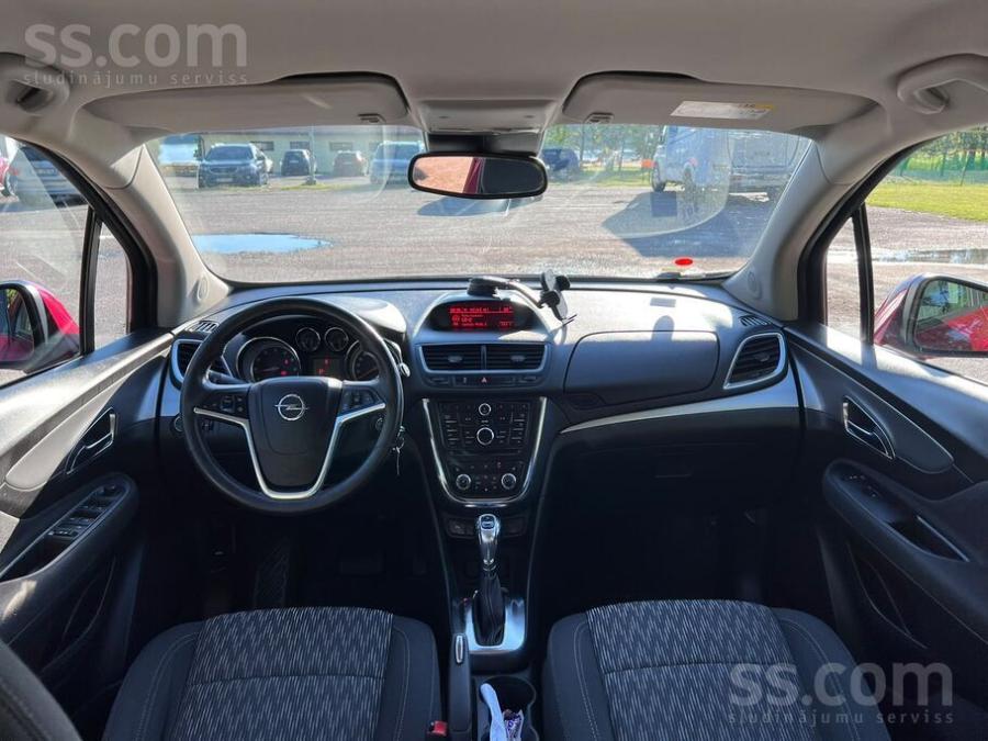 Красный Опель Mokka 2014 в Лимбажи, объемом двигателя 1.40 л и пробегом 197 тыс. км за 4200 €, фото 10 на AUTOMOTO.COM.LV