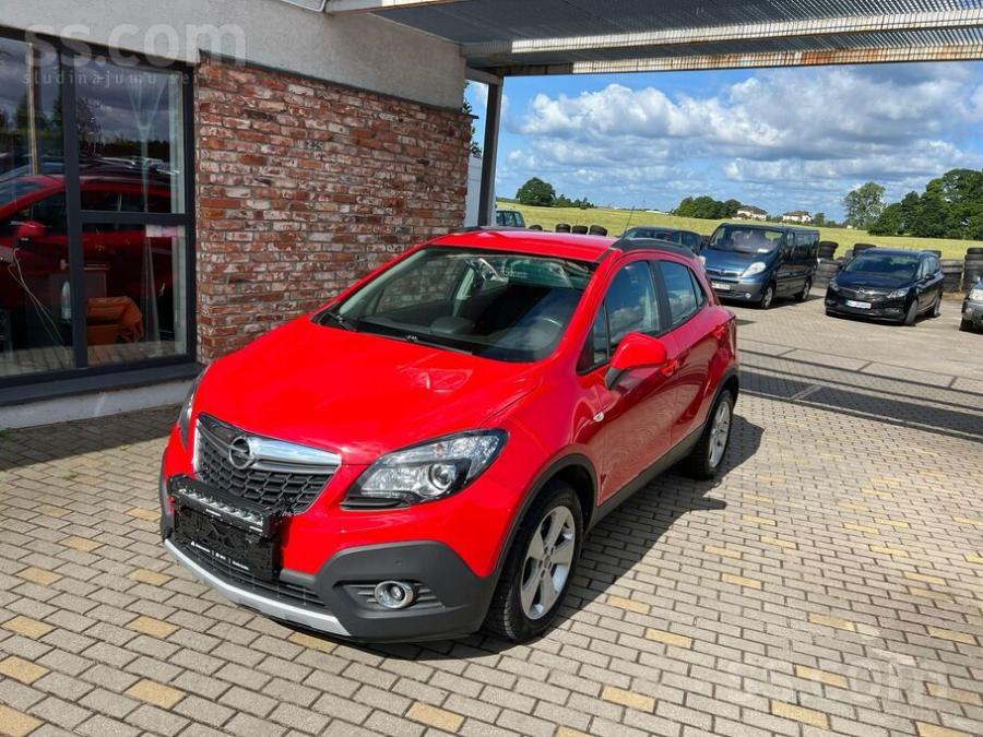 Sarkans Opel Mokka 2015 Talsi, ar dzinēja tilpumu 1.60 L un nobraukumu 165 tūkst. km par 13770 €, foto 1 vietnē AUTOMOTO.COM.LV