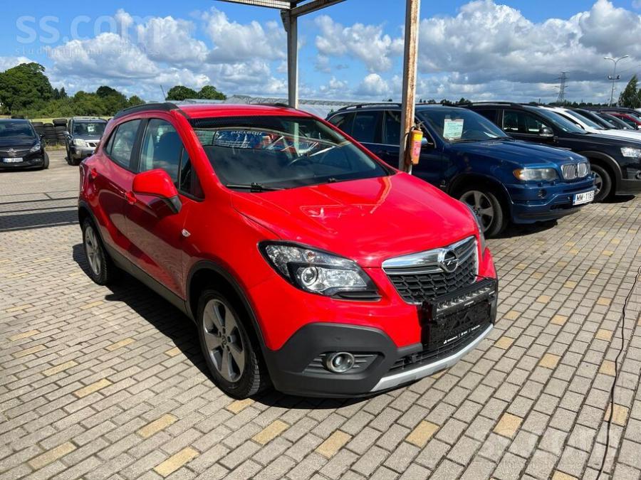 Sarkans Opel Mokka 2015 Talsi, ar dzinēja tilpumu 1.60 L un nobraukumu 165 tūkst. km par 13770 €, foto 2 vietnē AUTOMOTO.COM.LV