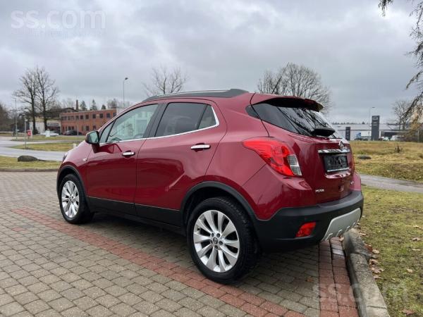 Sarkans Opel Mokka 2015 Cēsis, ar dzinēja tilpumu 1.70 L un nobraukumu 202 tūkst. km par 8150 €, foto 5 vietnē AUTOMOTO.COM.LV