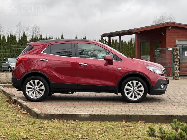 Sarkans Opel Mokka 2015 Cēsis, ar dzinēja tilpumu 1.70 L un nobraukumu 202 tūkst. km par 8150 €, foto 6 vietnē AUTOMOTO.COM.LV