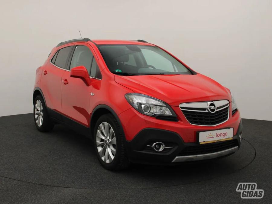 Red Opel Mokka 2015 in Vilnius, with an engine capacity of 1.60 L and mileage of 147 thousand km for 9499 €, photo 10 on AUTOMOTO.COM.LV