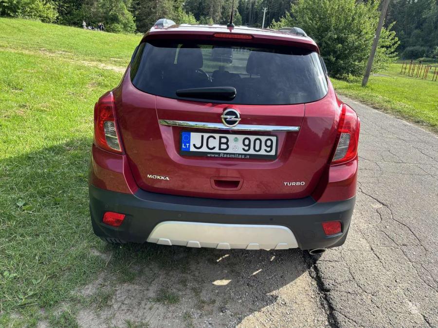 Sarkans Opel Mokka 2015 Šauļi, ar dzinēja tilpumu 1.36 L un nobraukumu 66 tūkst. km par 8500 €, foto 3 vietnē AUTOMOTO.COM.LV
