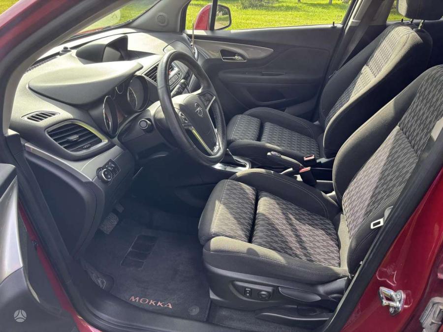 Sarkans Opel Mokka 2015 Šauļi, ar dzinēja tilpumu 1.36 L un nobraukumu 66 tūkst. km par 8500 €, foto 6 vietnē AUTOMOTO.COM.LV