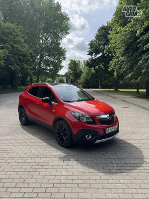 Красный Опель Mokka 2016 в Таураге, объемом двигателя 1.60 л и пробегом 216 тыс. км за 7300 €, фото  на AUTOMOTO.COM.LV