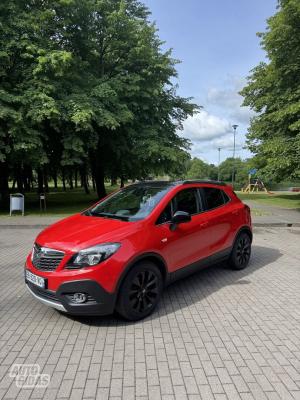 Red Opel Mokka 2016 in Taurage, with an engine capacity of 1.60 L and mileage of 216 thousand km for 7300 €, photo 3 on AUTOMOTO.COM.LV