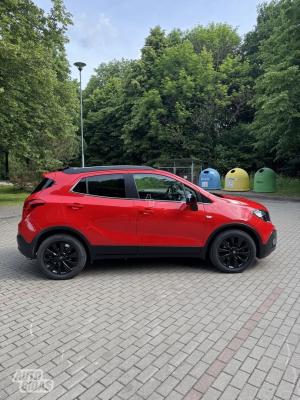 Red Opel Mokka 2016 in Taurage, with an engine capacity of 1.60 L and mileage of 216 thousand km for 7300 €, photo 6 on AUTOMOTO.COM.LV