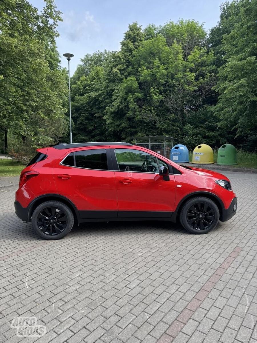 Red Opel Mokka 2016 in Taurage, with an engine capacity of 1.60 L and mileage of 216 thousand km for 7300 €, photo 6 on AUTOMOTO.COM.LV