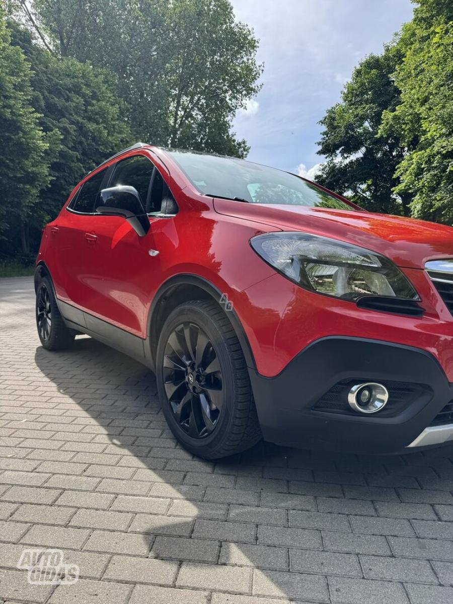 Red Opel Mokka 2016 in Taurage, with an engine capacity of 1.60 L and mileage of 216 thousand km for 7300 €, photo 10 on AUTOMOTO.COM.LV