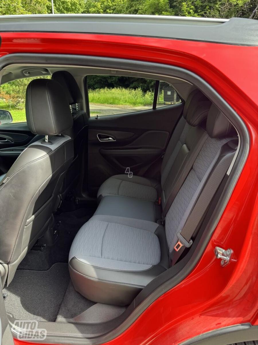 Red Opel Mokka 2016 in Taurage, with an engine capacity of 1.60 L and mileage of 216 thousand km for 7300 €, photo 14 on AUTOMOTO.COM.LV