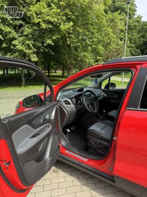 Red Opel Mokka 2016 in Taurage, with an engine capacity of 1.60 L and mileage of 216 thousand km for 7300 €, photo 20 on AUTOMOTO.COM.LV