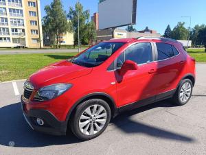 Красный Опель Mokka 2016 в Паневежис, объемом двигателя 1.60 л и пробегом 131 тыс. км за 5500 €, фото  на AUTOMOTO.COM.LV