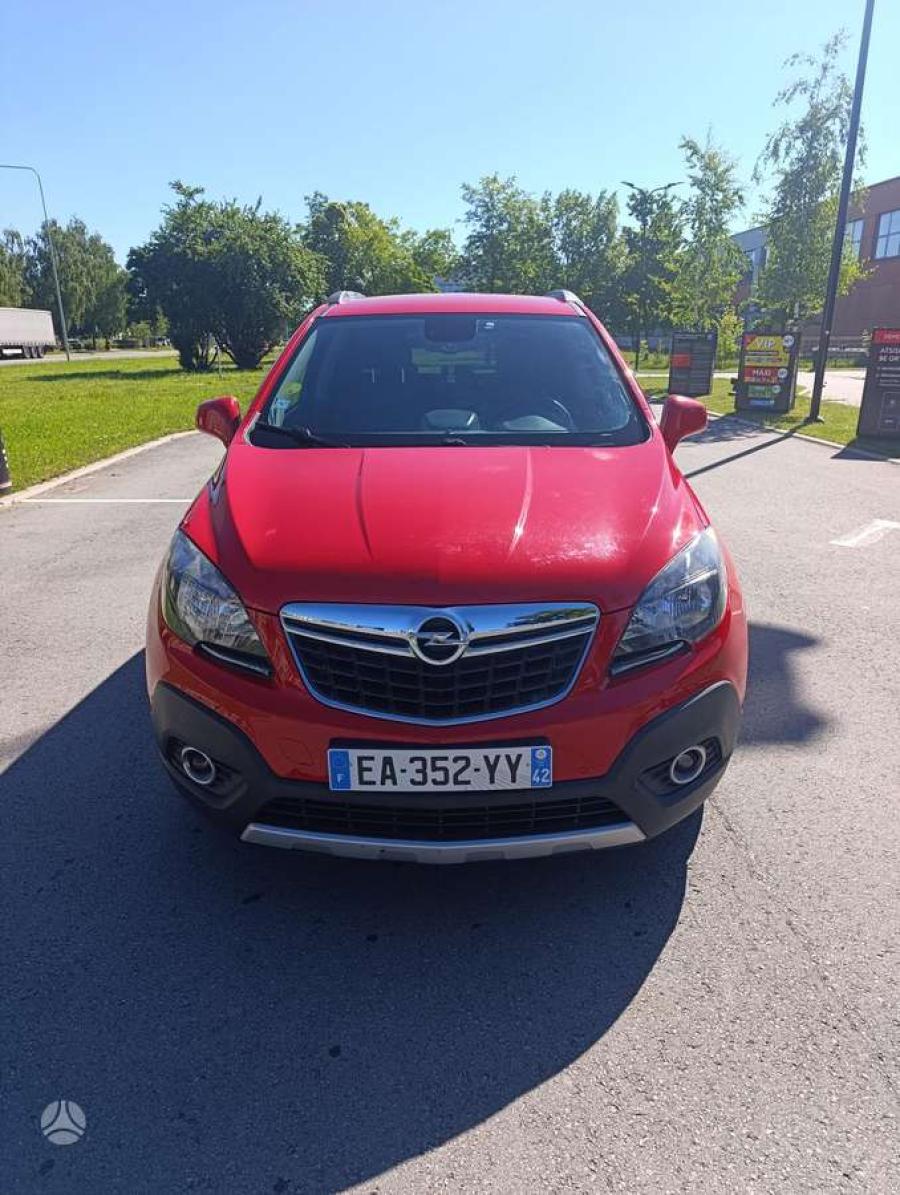Красный Опель Mokka 2016 в Паневежис, объемом двигателя 1.60 л и пробегом 131 тыс. км за 5500 €, фото 5 на AUTOMOTO.COM.LV