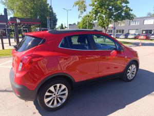Красный Опель Mokka 2016 в Паневежис, объемом двигателя 1.60 л и пробегом 131 тыс. км за 5500 €, фото 7 на AUTOMOTO.COM.LV