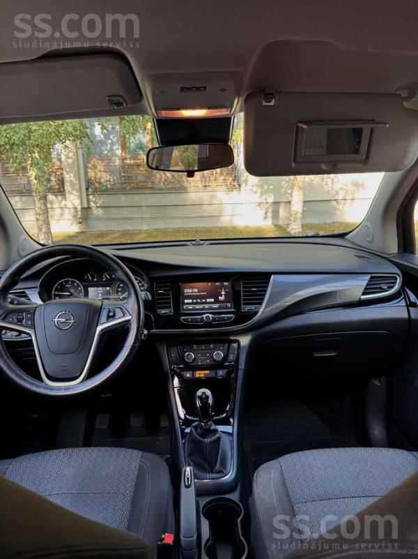Red Opel Mokka 2018 in Riga, with an engine capacity of 1.60 L and mileage of 82 thousand km for 10400 €, photo 11 on AUTOMOTO.COM.LV