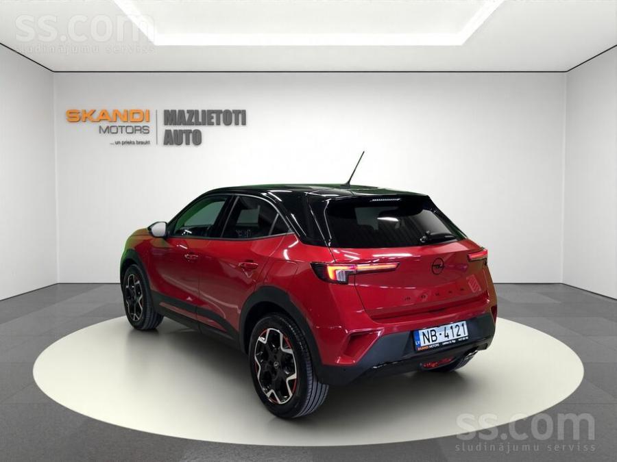 Sarkans Opel Mokka 2022 Rīga, ar dzinēja tilpumu 1.20 L un nobraukumu 41 tūkst. km par 17990 €, foto 5 vietnē AUTOMOTO.COM.LV