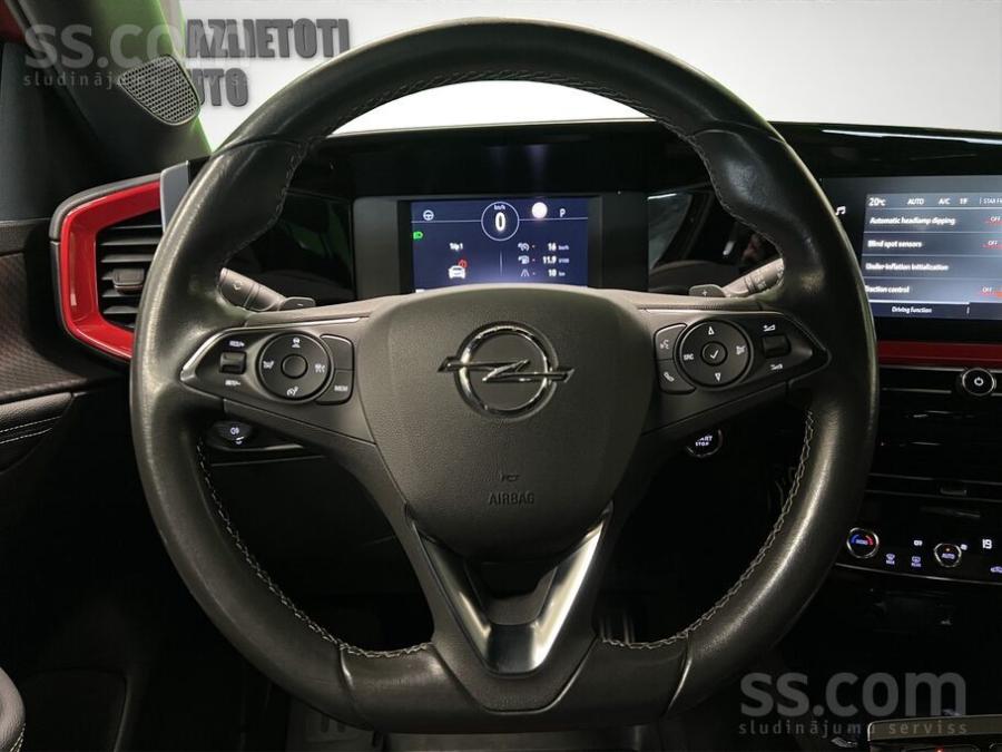 Sarkans Opel Mokka 2022 Rīga, ar dzinēja tilpumu 1.20 L un nobraukumu 41 tūkst. km par 17990 €, foto 12 vietnē AUTOMOTO.COM.LV