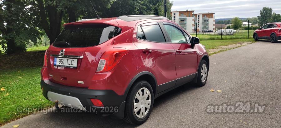 Red Opel Mokka 2014 in Tartu, with an engine capacity of 1.60 L and mileage of 149 thousand km for 4950 €, photo 4 on AUTOMOTO.COM.LV