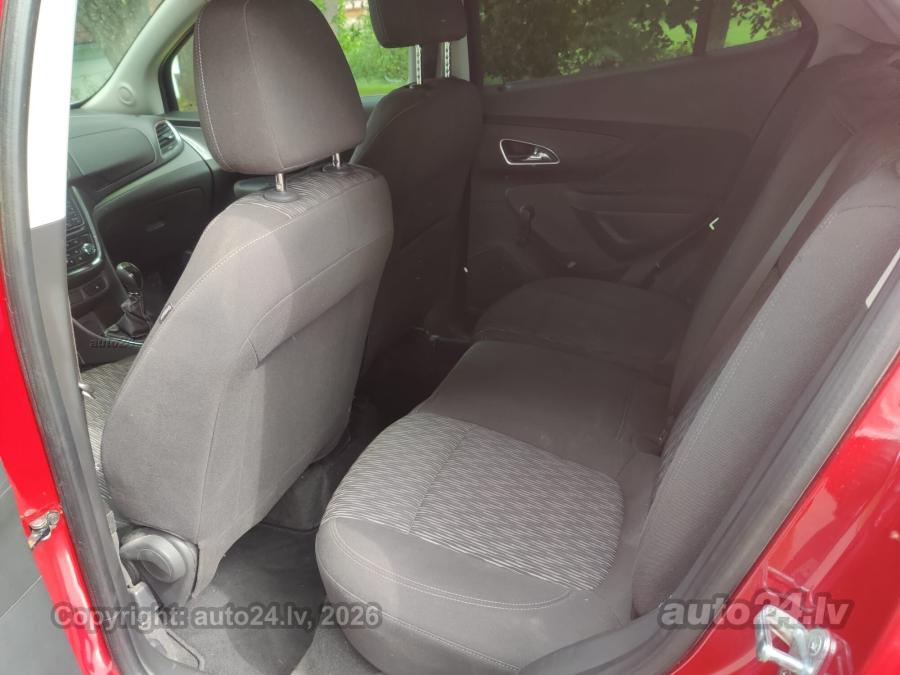 Red Opel Mokka 2014 in Tartu, with an engine capacity of 1.60 L and mileage of 149 thousand km for 4950 €, photo 11 on AUTOMOTO.COM.LV
