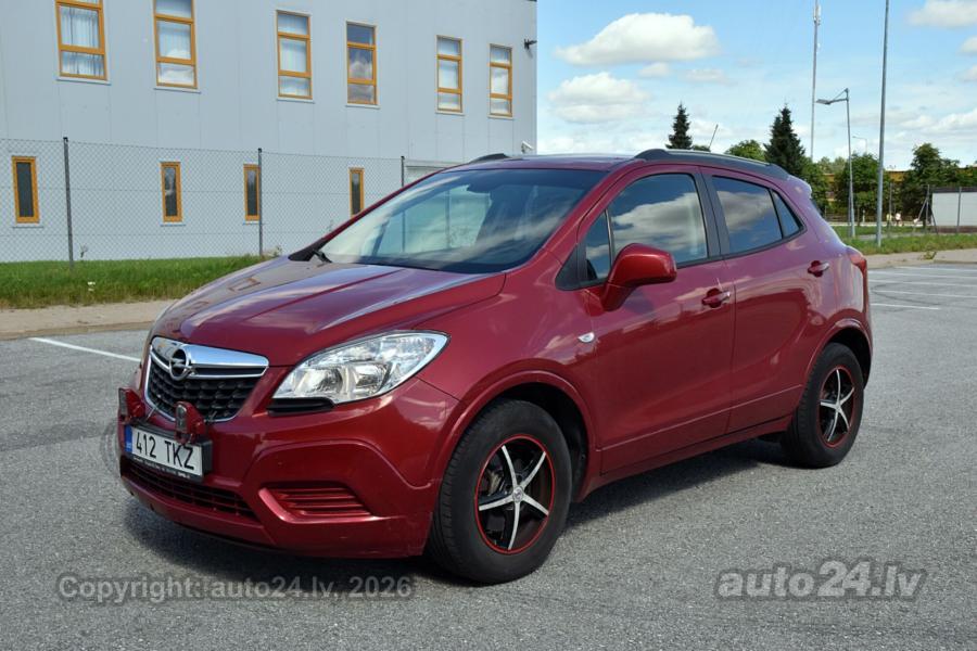 Красный Опель Mokka 2014 в Тарту, объемом двигателя 1.60 л и пробегом 98 тыс. км за 5990 €, фото 1 на AUTOMOTO.COM.LV