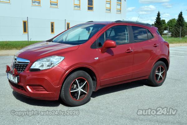 Red Opel Mokka 2014 in Tartu, with an engine capacity of 1.60 L and mileage of 98 thousand km for 5990 €, photo 2 on AUTOMOTO.COM.LV