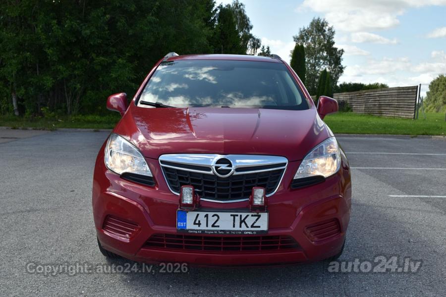 Красный Опель Mokka 2014 в Тарту, объемом двигателя 1.60 л и пробегом 98 тыс. км за 5990 €, фото 4 на AUTOMOTO.COM.LV