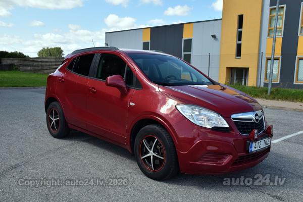 Red Opel Mokka 2014 in Tartu, with an engine capacity of 1.60 L and mileage of 98 thousand km for 5990 €, photo 4 on AUTOMOTO.COM.LV