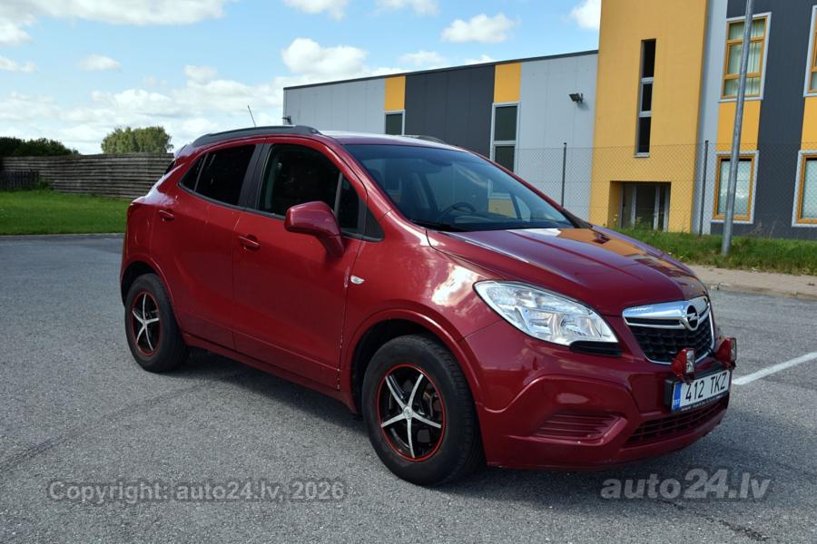 Красный Опель Mokka 2014 в Тарту, объемом двигателя 1.60 л и пробегом 98 тыс. км за 5990 €, фото 5 на AUTOMOTO.COM.LV