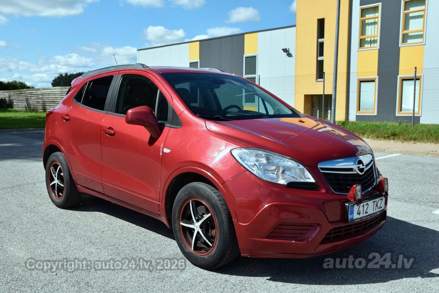 Красный Опель Mokka 2014 в Тарту, объемом двигателя 1.60 л и пробегом 98 тыс. км за 5990 €, фото 6 на AUTOMOTO.COM.LV