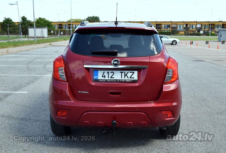 Красный Опель Mokka 2014 в Тарту, объемом двигателя 1.60 л и пробегом 98 тыс. км за 5990 €, фото 10 на AUTOMOTO.COM.LV