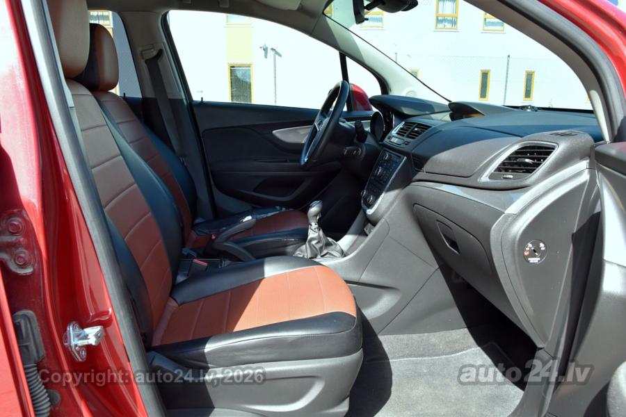 Красный Опель Mokka 2014 в Тарту, объемом двигателя 1.60 л и пробегом 98 тыс. км за 5990 €, фото 16 на AUTOMOTO.COM.LV