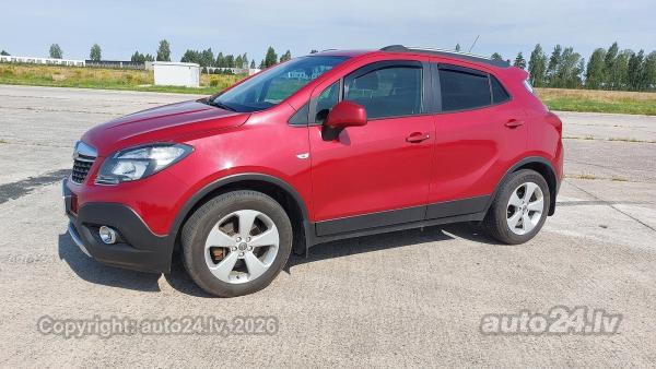 Red Opel Mokka 2015 in Tartu, with an engine capacity of 1.60 L and mileage of 133 thousand km for 6800 €, photo 2 on AUTOMOTO.COM.LV