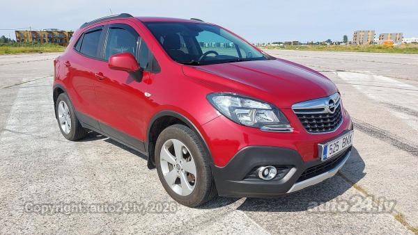 Red Opel Mokka 2015 in Tartu, with an engine capacity of 1.60 L and mileage of 133 thousand km for 6800 €, photo 5 on AUTOMOTO.COM.LV