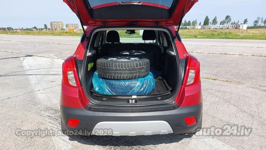 Красный Опель Mokka 2015 в Тарту, объемом двигателя 1.60 л и пробегом 133 тыс. км за 6800 €, фото 17 на AUTOMOTO.COM.LV