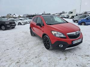 Red Opel Mokka 2016 in Taurage, with an engine capacity of 1.60 L and mileage of 215 thousand km for 7300 €, photo 5 on AUTOMOTO.COM.LV