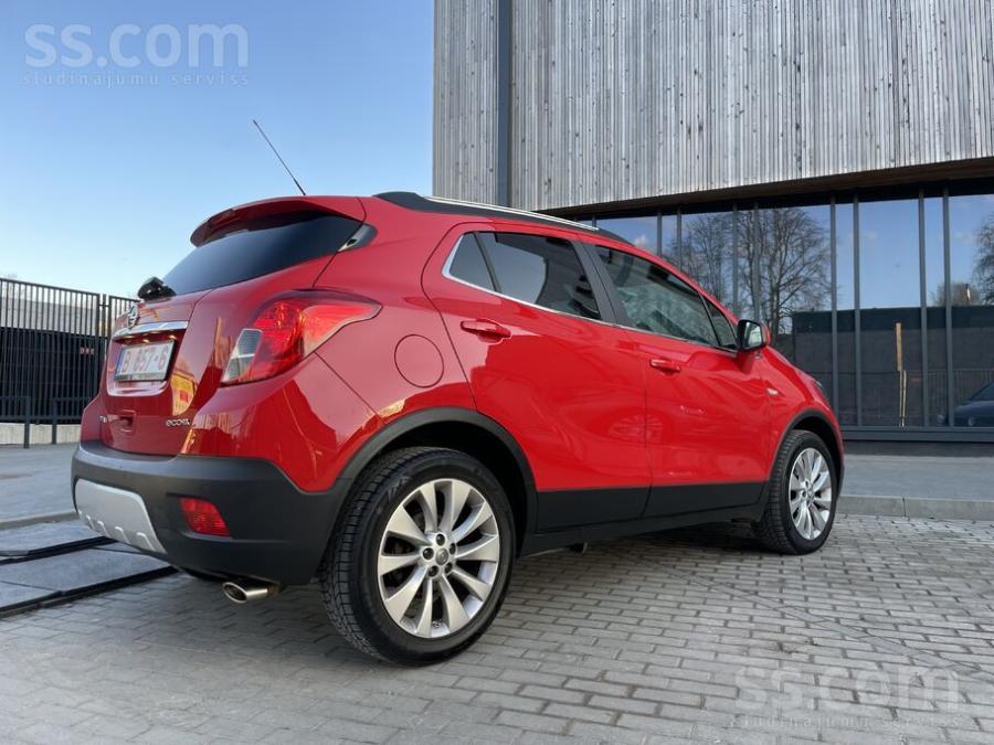 Sarkans Opel Mokka 2016 Tukums, ar dzinēja tilpumu 1.60 L un nobraukumu 202 tūkst. km par 6990 €, foto 1 vietnē AUTOMOTO.COM.LV