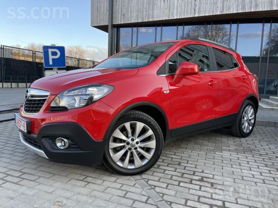 Sarkans Opel Mokka 2016 Tukums, ar dzinēja tilpumu 1.60 L un nobraukumu 202 tūkst. km par 6990 €, foto 3 vietnē AUTOMOTO.COM.LV