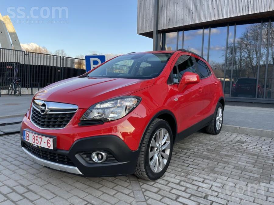 Sarkans Opel Mokka 2016 Tukums, ar dzinēja tilpumu 1.60 L un nobraukumu 202 tūkst. km par 6990 €, foto 5 vietnē AUTOMOTO.COM.LV