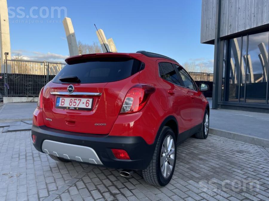 Sarkans Opel Mokka 2016 Tukums, ar dzinēja tilpumu 1.60 L un nobraukumu 202 tūkst. km par 6990 €, foto 13 vietnē AUTOMOTO.COM.LV