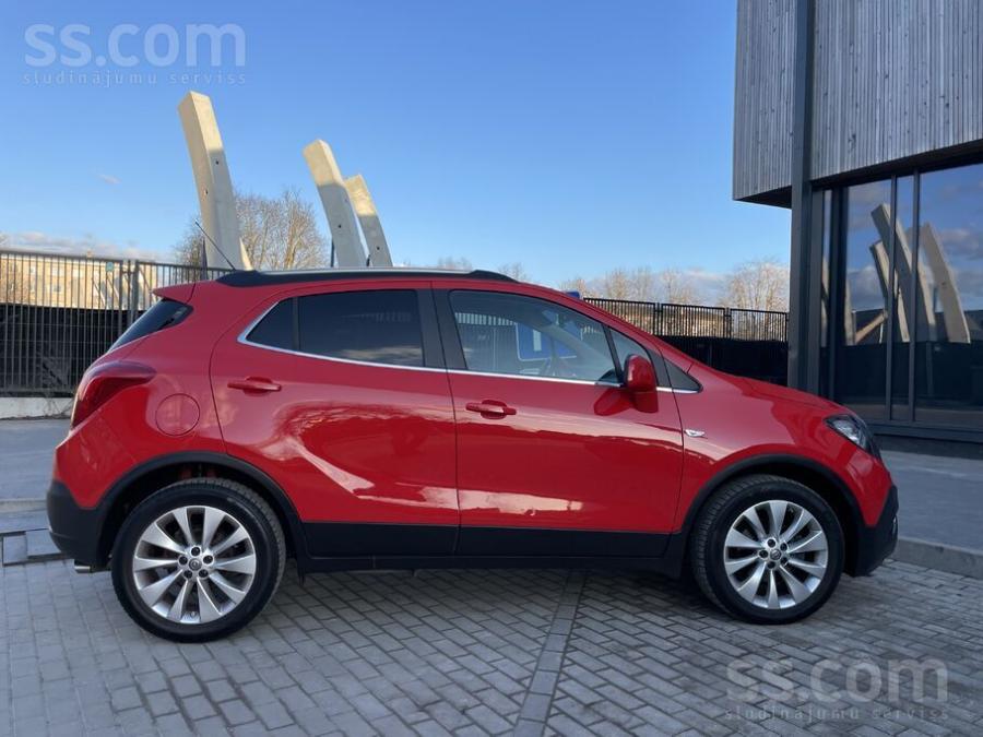 Sarkans Opel Mokka 2016 Tukums, ar dzinēja tilpumu 1.60 L un nobraukumu 202 tūkst. km par 6990 €, foto 14 vietnē AUTOMOTO.COM.LV