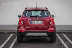 Red Opel Mokka 2017 in Riga, with an engine capacity of 1.40 L and mileage of 134 thousand km for 10990 €, photo 6 on AUTOMOTO.COM.LV